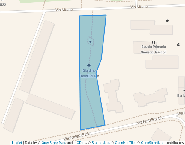 Giardino Fratelli di Dio in Sesto San Giovanni | Map and Routes