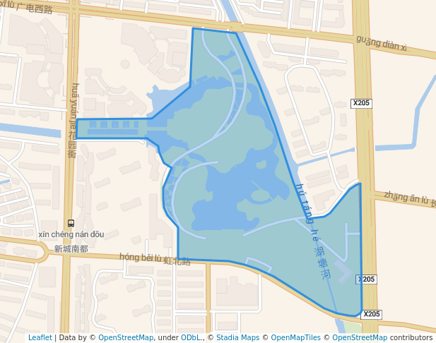 Xintiandi Park in Chang Zhou Shi | Map and Routes