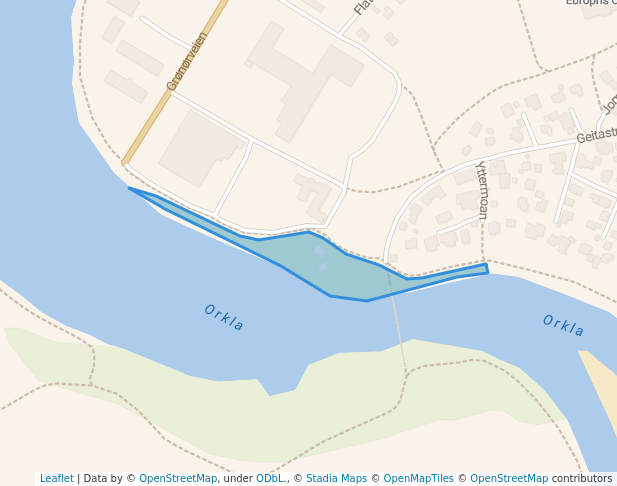 elvebredden in Orkanger | Map and Routes