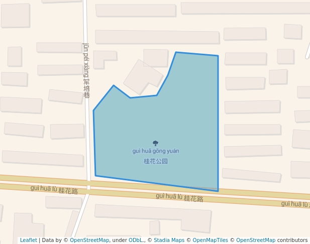 桂花公园 in Chang Sha Shi | Map and Routes