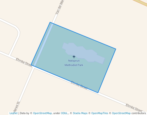 Nelspruit Methodist Park in Mbombela | Map and Routes