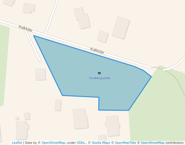 Vuokkopuisto in Kaili | Map and Routes