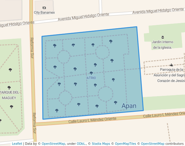 ATRI0 in Apan | Map and Routes