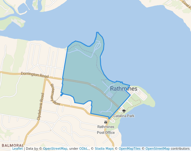 Rathmines Park in Rathmines | Map and Routes