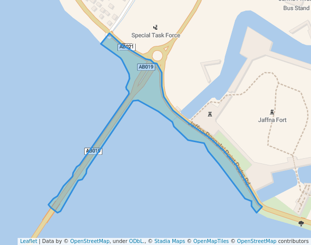 Pannai Park in Jaffna | Map and Routes