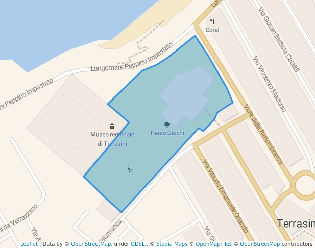 Parco Giochi in Terrasini | Map and Routes