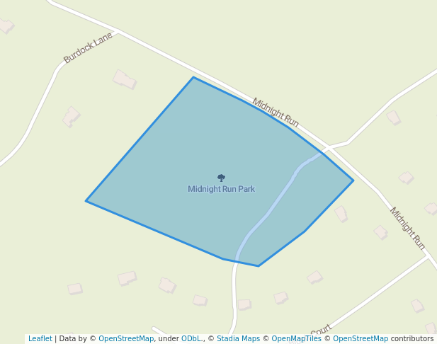 Midnight Run Park in Mount Uniacke | Map and Routes