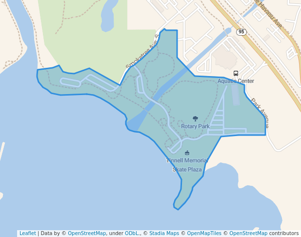 Rotary Park in Lake Havasu City | Map and Routes