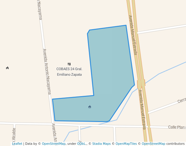 COBAES 24 Gral. Emiliano Zapata in Culiacán Rosales | Map and Routes