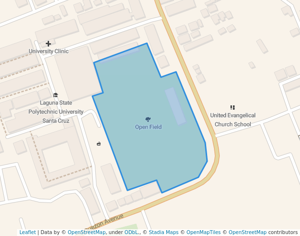 Open Field in Santa Cruz | Map and Routes