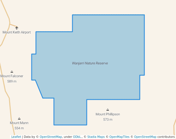 Wanjarri Nature Reserve in Lake Darlot | Map and Routes