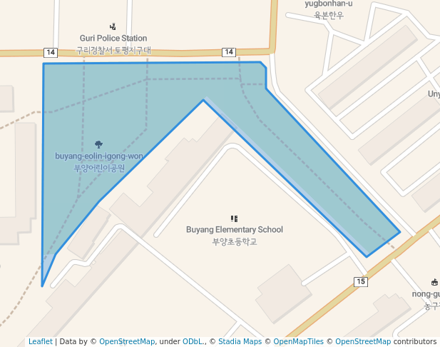 Buyang Park in Guri-si | Map and Routes
