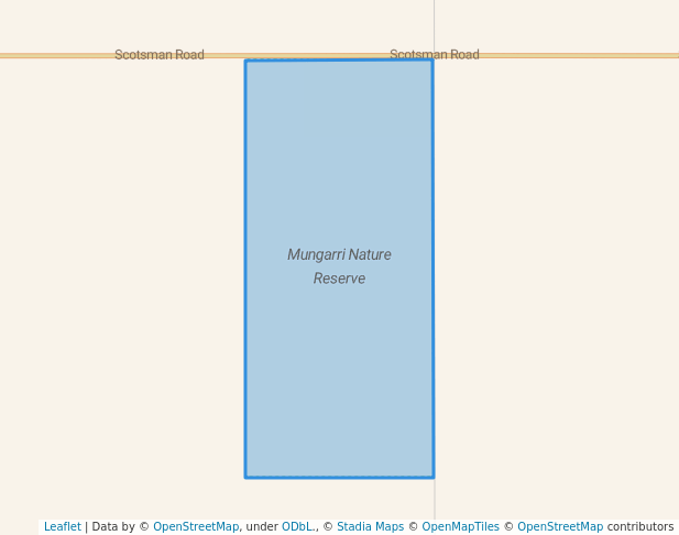 Mungarri Nature Reserve in Cleary | Map and Routes