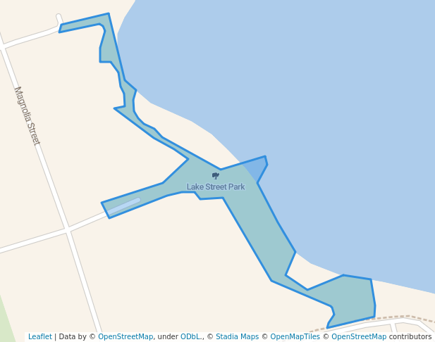 Lake Street Park in Windermere | Map and Routes