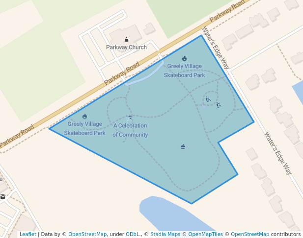 Greely Village Park in Ottawa | Map and Routes
