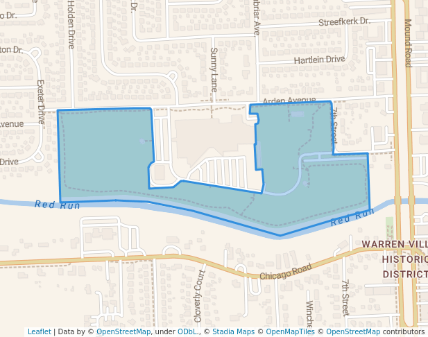 Warren Community Park in Warren | Map and Routes