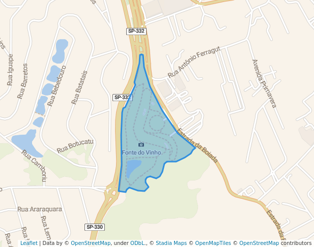 Parque Jayme Ferragut (Parque da Uva) in Vinhedo | Map and Routes