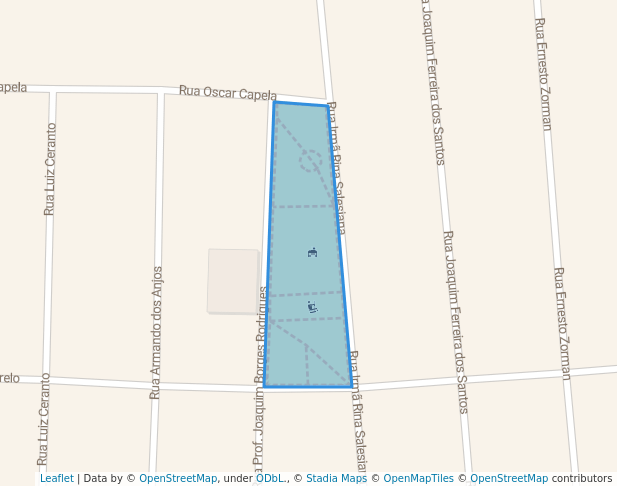 Praça do Bom Viver in Lins | Map and Routes