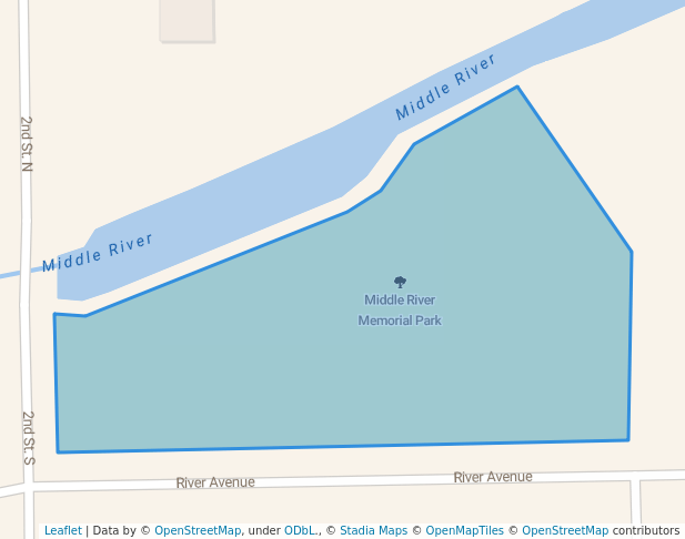 Middle River Memorial Park in Middle River | Map and Routes