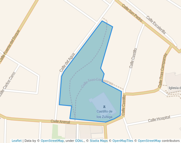 Parque El Castillo in Cartaya | Map and Routes