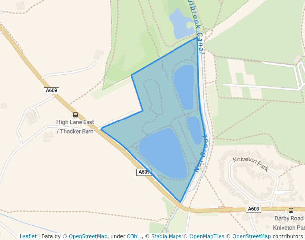 Straw's Bridge in West Hallam | Map and Routes