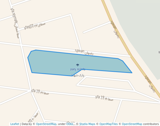 پارک شهدا in Ahar | Map and Routes