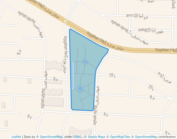 پارک آنالار شهرک in Ahar | Map and Routes