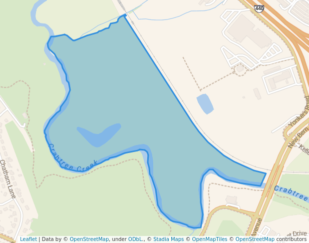 Crabtree Creek Trail in Raleigh | Map and Routes