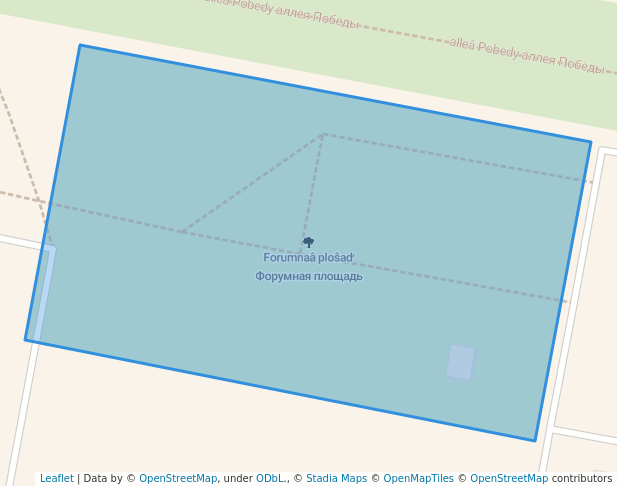 Форумная площадь in Asbest | Map and Routes