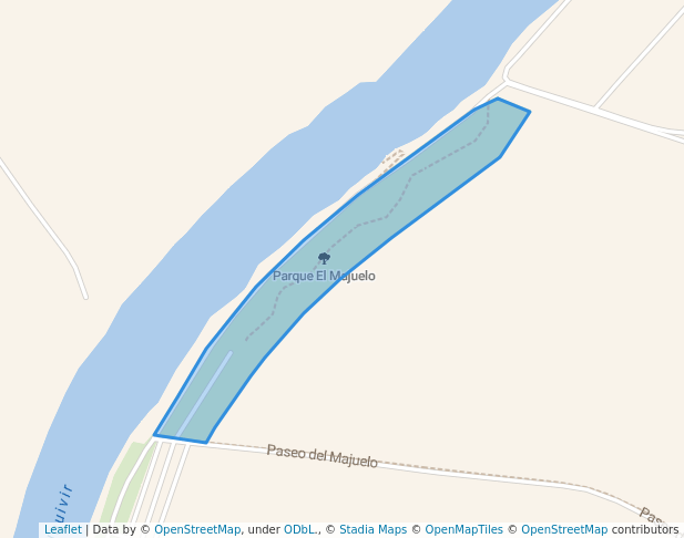 Parque El Majuelo in La Rinconada | Map and Routes