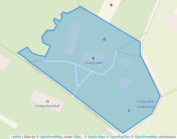 Husby Gårdspark in Stockholm | Map and Routes