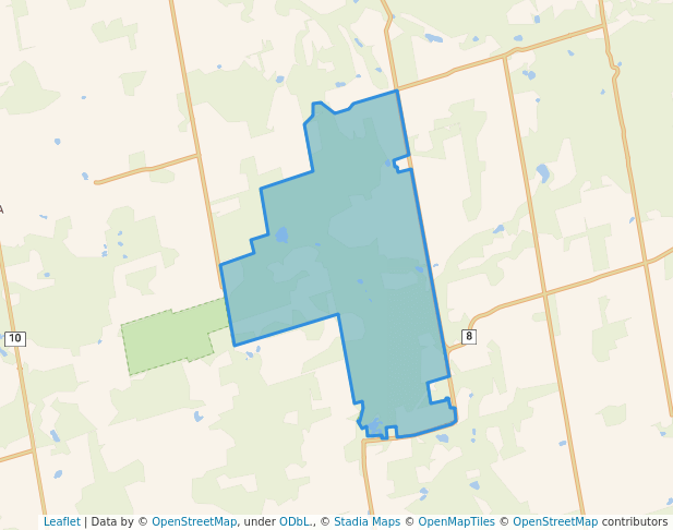 Mono Cliffs Provincial Park in Mono | Map and Routes