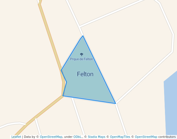 Prque de Felton in Felton | Map and Routes