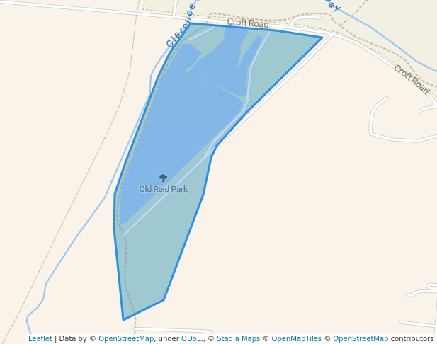 Old Reid Park in Springfield | Map and Routes