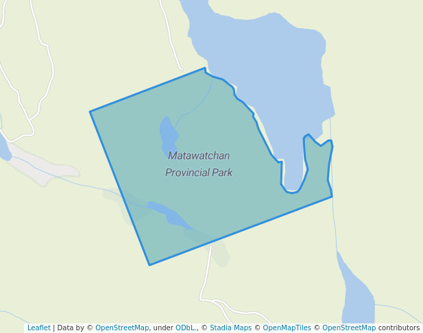 Matawatchan Provincial Park in Griffith | Map and Routes