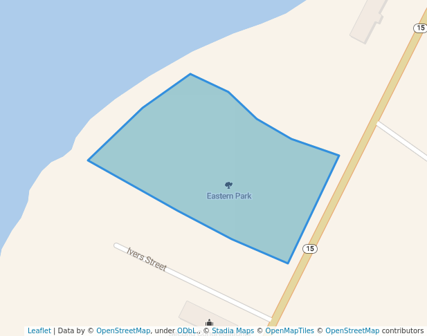 Eastern Park in Brewer | Map and Routes