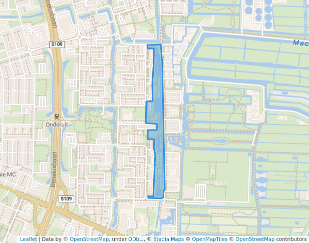 Park De Groene Schakel in Amstelveen | Map and Routes