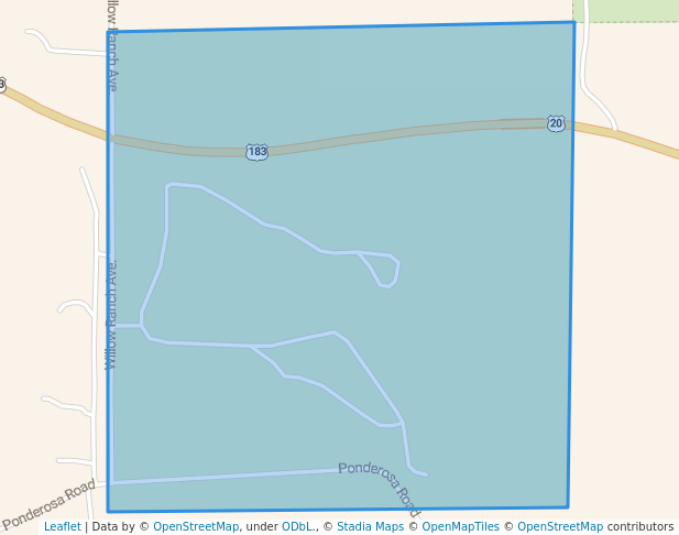 Long Pine State Recreation Area in Long Pine | Map and Routes