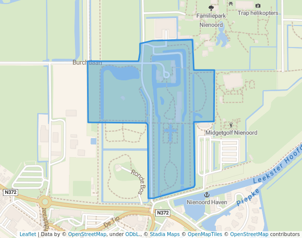 Landgoed Nienoord in Leek | Map and Routes