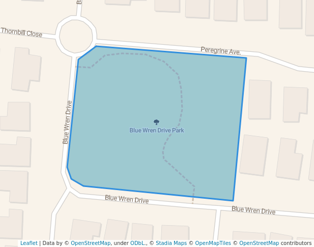 Blue Wren Drive Park in Kelso | Map and Routes