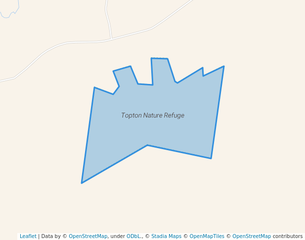 Topton Nature Refuge in Goomburra | Map and Routes