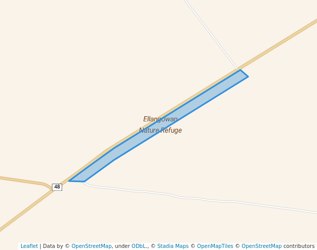 Ellangowan Nature Refuge in Leyburn | Map and Routes
