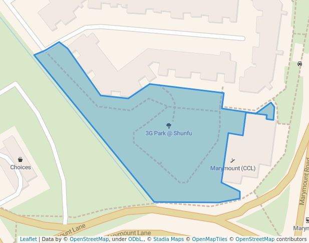 3G Park @ Shunfu in Singapore | Map and Routes