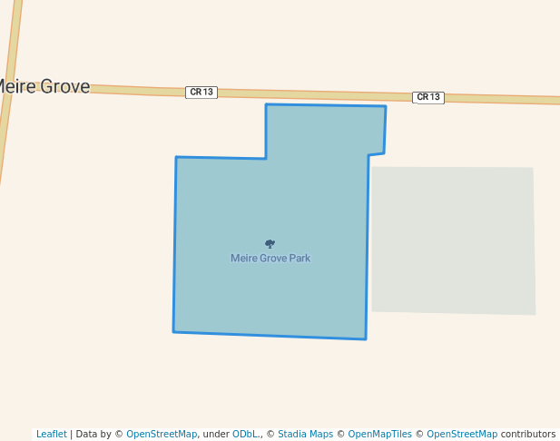 Meire Grove Park in Meire Grove | Map and Routes
