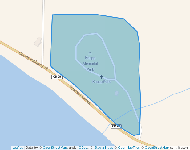 Knapp Park in Villard | Map and Routes