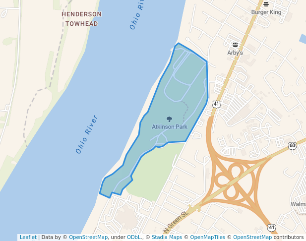 Atkinson Park in Henderson | Map and Routes