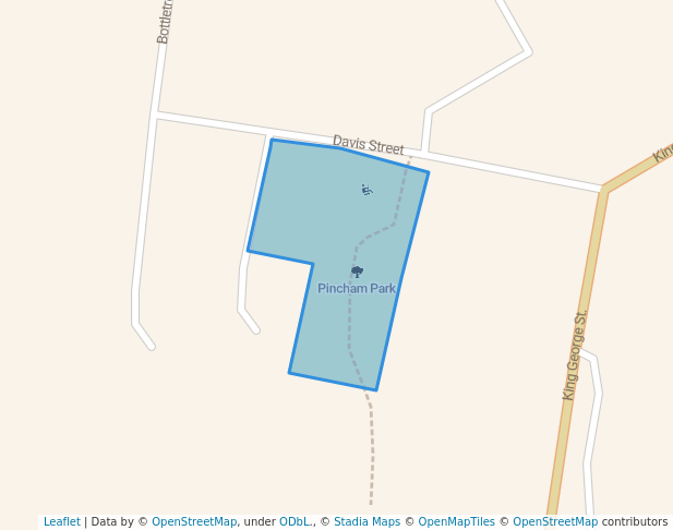 Pincham Park in Mount Larcom | Map and Routes