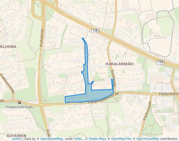 Nedre Eikerin puisto in Kaarina | Map and Routes