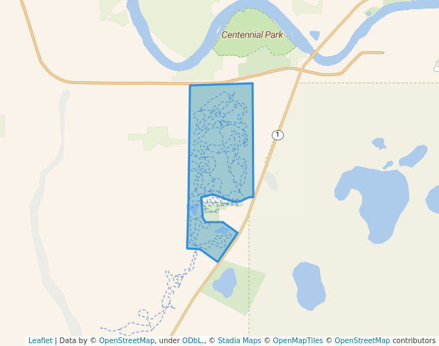 Tsalteshi Trails in Soldotna | Map and Routes