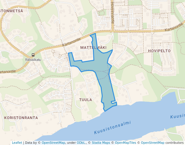 Finkenpuisto in Kaarina | Map and Routes